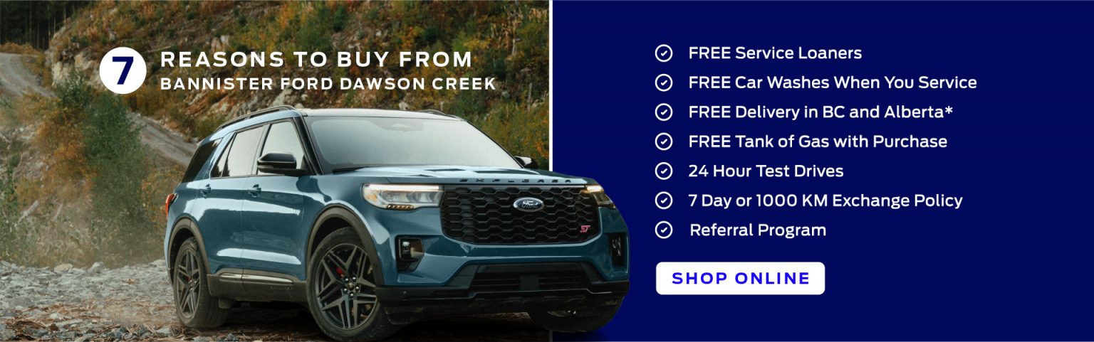 Bannister Ford: New & Used Ford Dealership - Dawson Creek, BC.